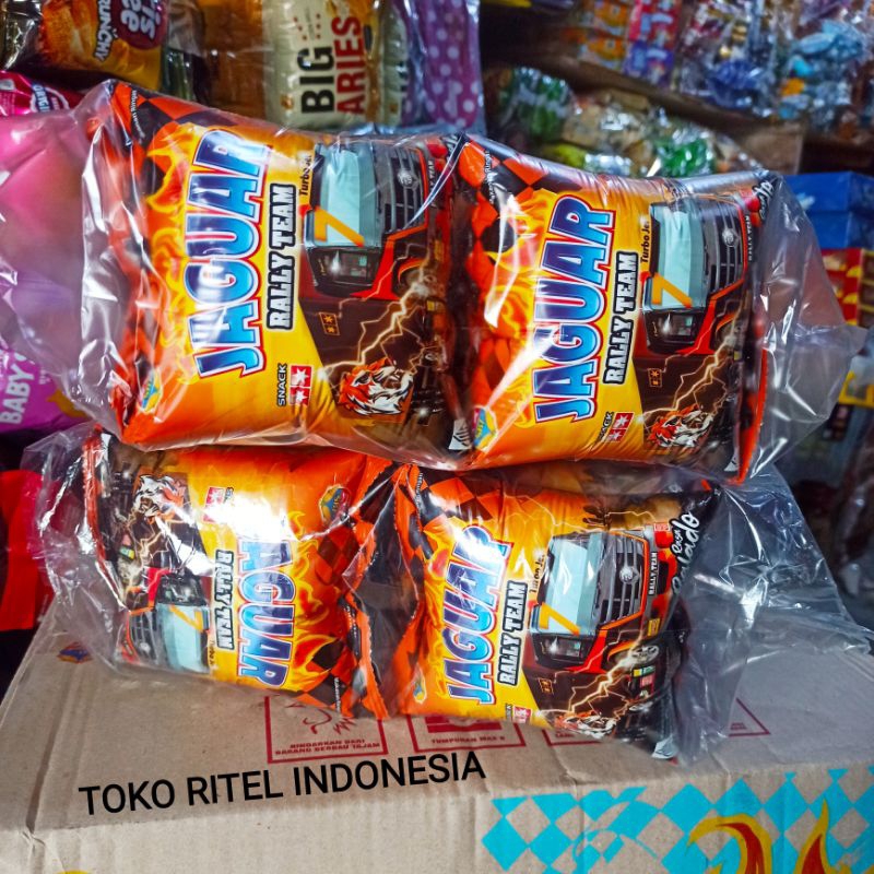 Jual Chiki Jaguar Oren Berhadiah (1 Pack isi 10 pcs)/Ciki Jaguar Rasa ...