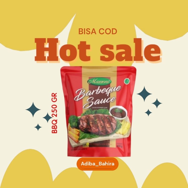 Jual MAZZONI SAUS BBQ 250 GR | Shopee Indonesia