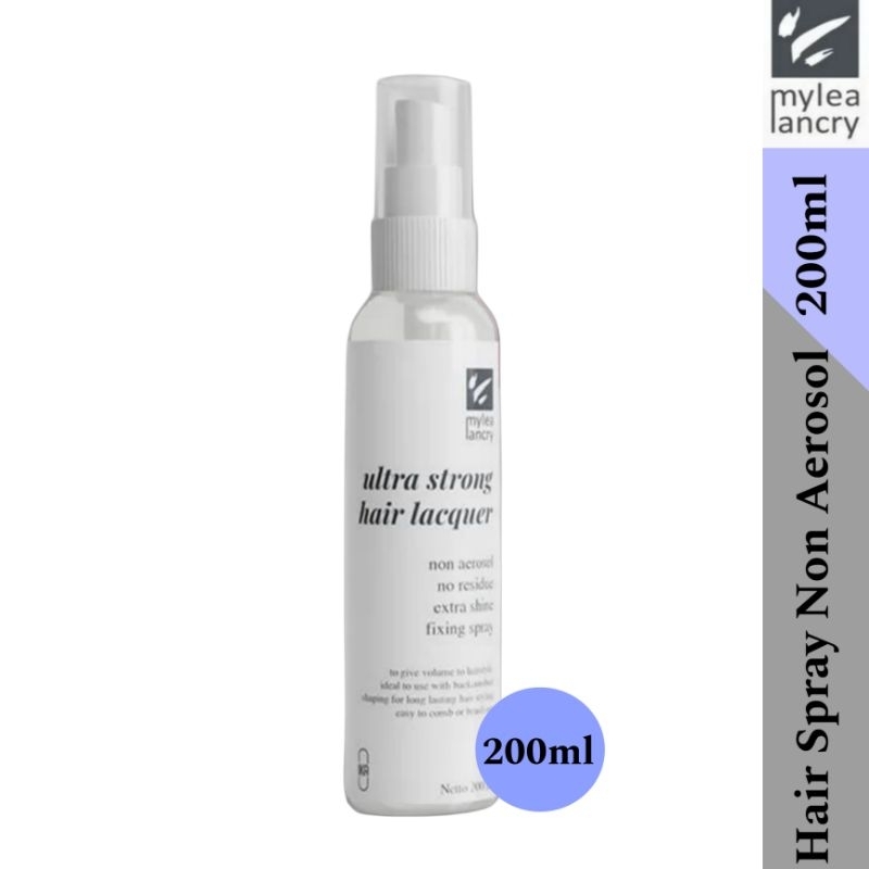 Jual MYLEA Hairspray / Hair Spray Non Aerosol 200ml | Shopee Indonesia