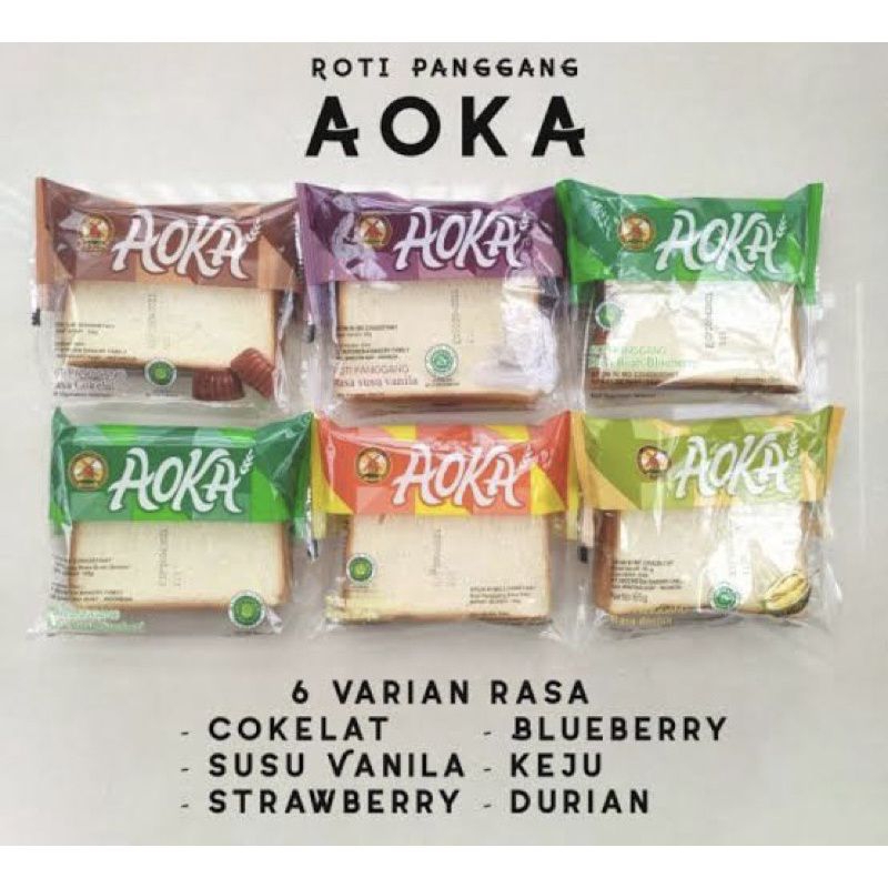 Jual Roti aoka varian lengkap exp panjang | Shopee Indonesia
