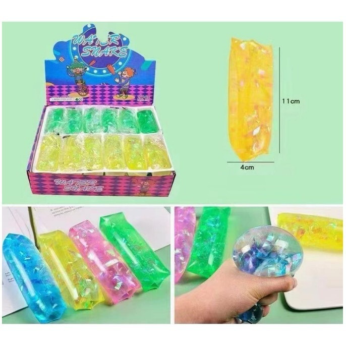 Jual Mainan Anak Viral Water Snake Toy Jelly / Mainan Licin Tidak Bisa ...
