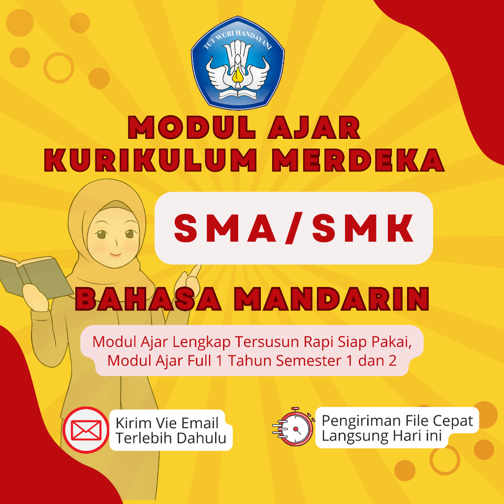 Jual Modul Ajar Bahasa Mandarin Kelas 10,11 SMA/SMK Kurikulum Merdeka | Shopee Indonesia