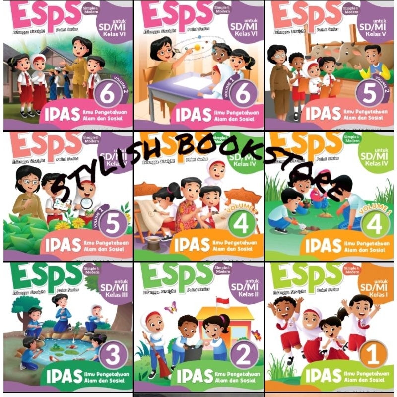 Jual ESPS IPAS SD/MI KELAS 1 2 3 4 5 6 KM KURIKULUM MERDEKA ORIGINAL PENERBIT ERLANGGA | Shopee ...