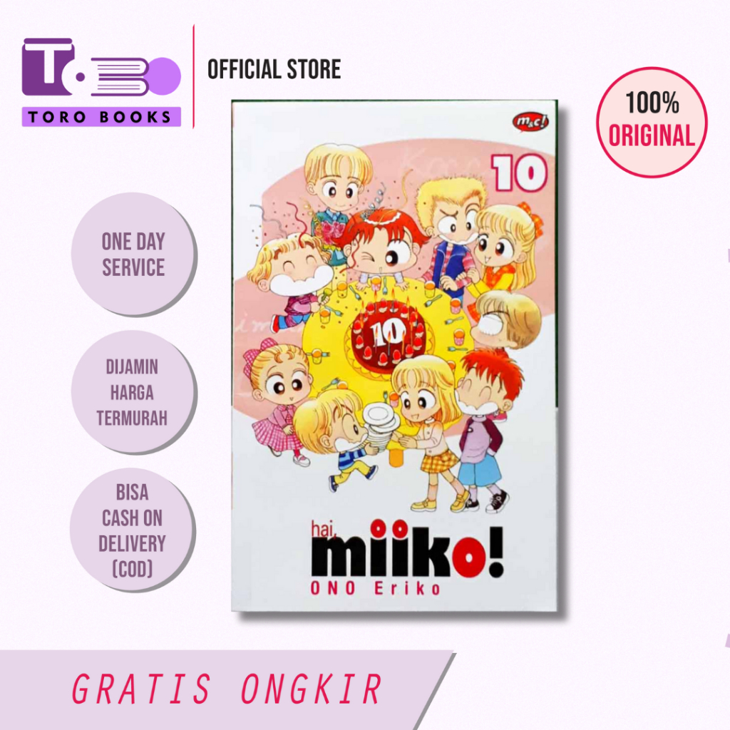 Jual Komik Seri : Eriko Ono Hai, Miiko! Bookpaper ( ready banyak judul ...