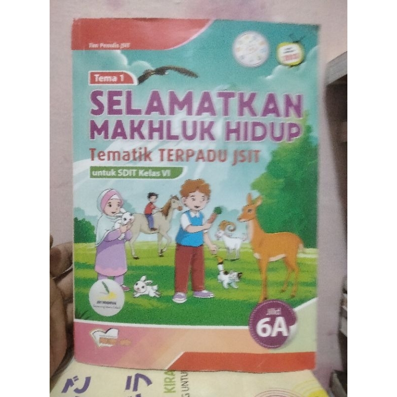 Jual buku tematik terpadu jsit tema 1,2,3,4,,6,7/jilid a,b,c,d,e,f,g ...
