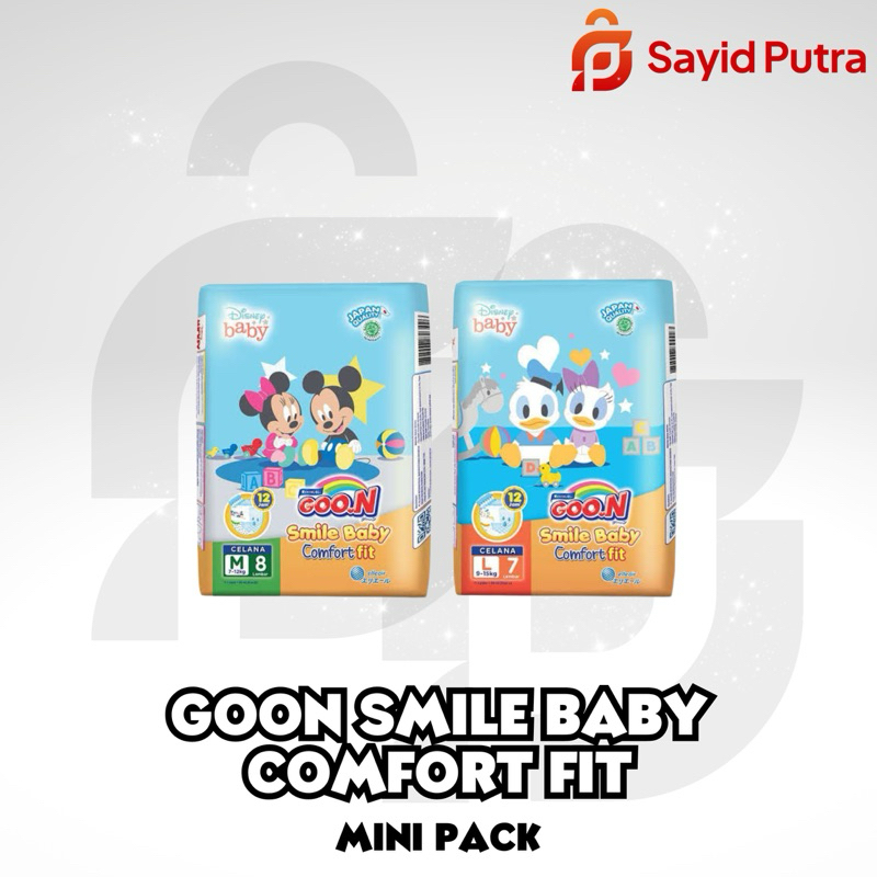 Jual GOON SMILE BABY COMFORT FIT MINI PACK BENDIT (2pack) | Shopee Indonesia
