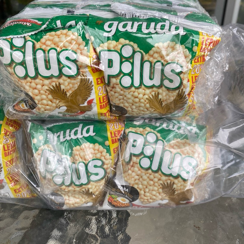 Jual Pilus Garuda Rasa Mie Goreng kemasan 17 gram isi 20 Pcs | Shopee ...