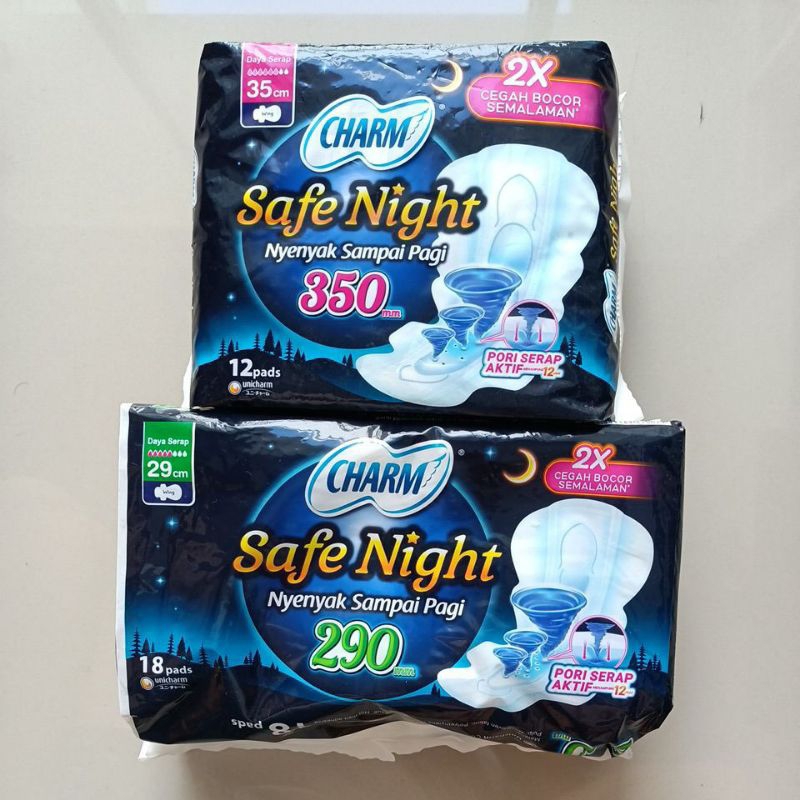 Jual Charm Safe Night Wing 35cm (12pcs)/ 29cm (18pcs) | Shopee Indonesia