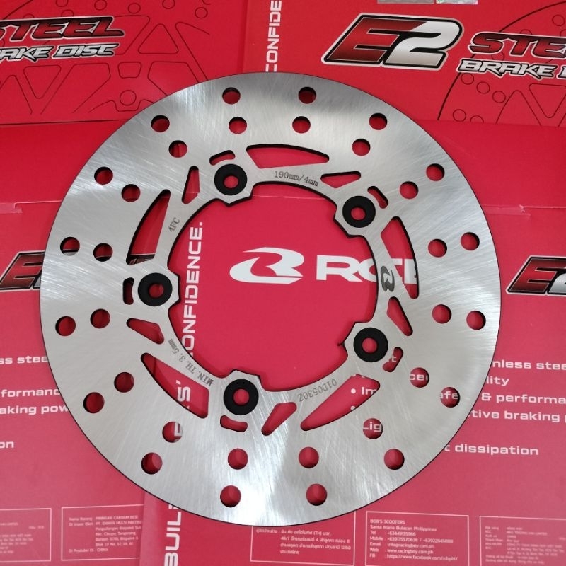 Jual Disc Cakram depan RCB E2 Honda New Vario 150 baut disc 5 hole ...