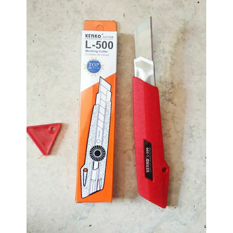 Jual Cutter besar KENKO type: L-500 (tajam banget) | Shopee Indonesia