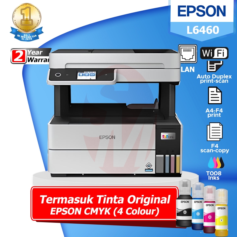 Jual Printer Epson L6460 A4 InkTank Multifungsi ADF Duplex Wireless ...