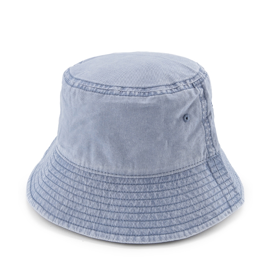 Jual Urban State - Washed Bucket Hat - Blue | Shopee Indonesia