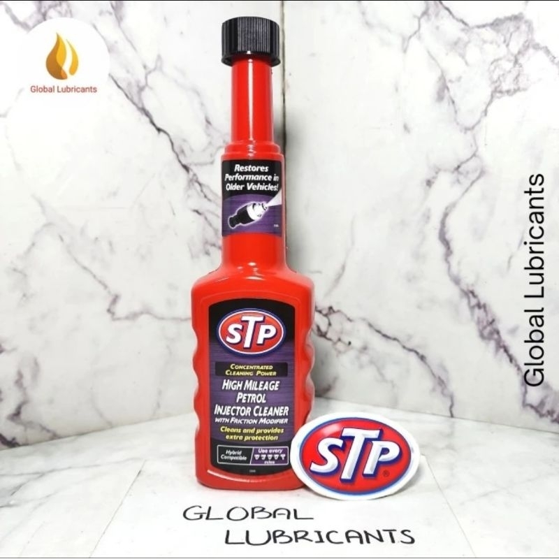 Jual STP High Mileage PETROL Injector Cleaner + Friction Modifier 200mL ...