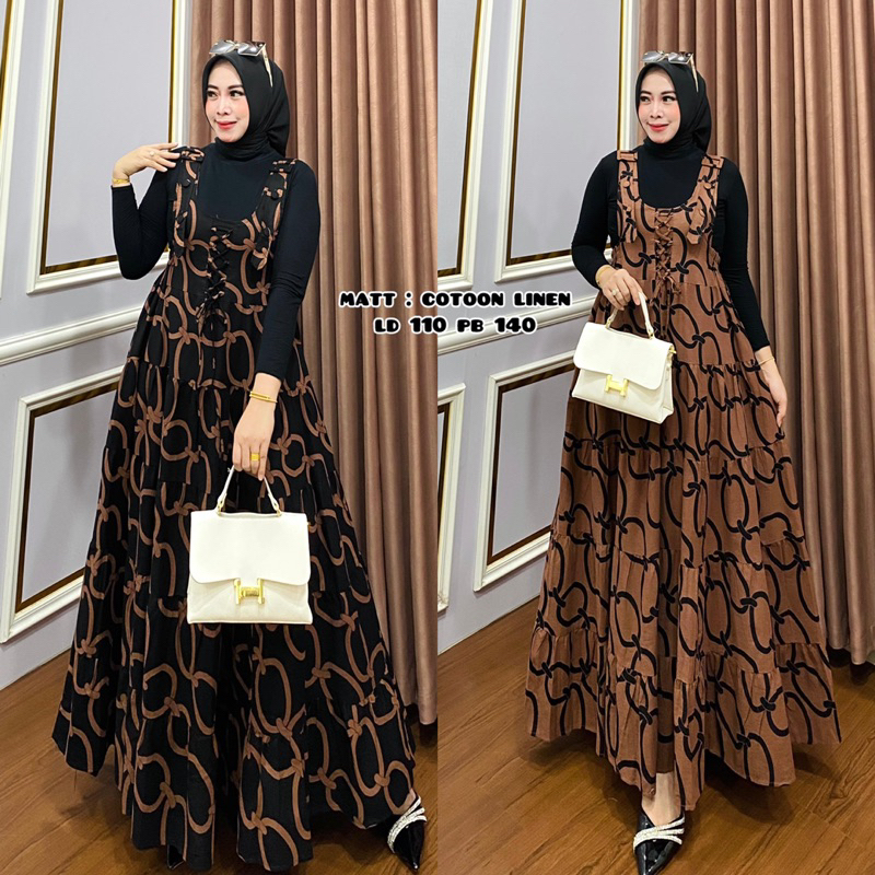 Jual QF. Gamis Overall 930 motif Ring ( harga belum termasuk inner ...