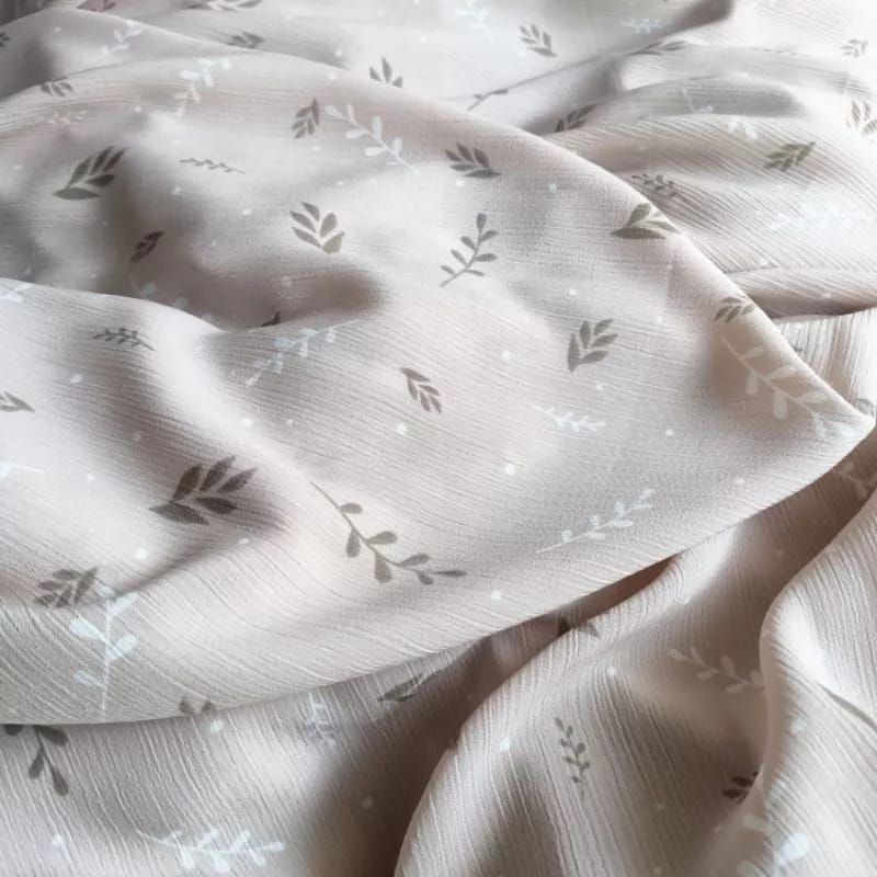 Jual Mango Yoryu Crinkle motif / Yoryu Crinkle Motif Gulungan / 50 yard ...