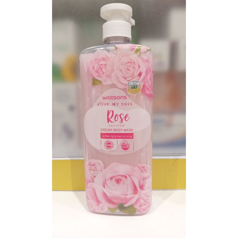 Jual WATSONS Body Wash Scented Rose 1Liter | Shopee Indonesia