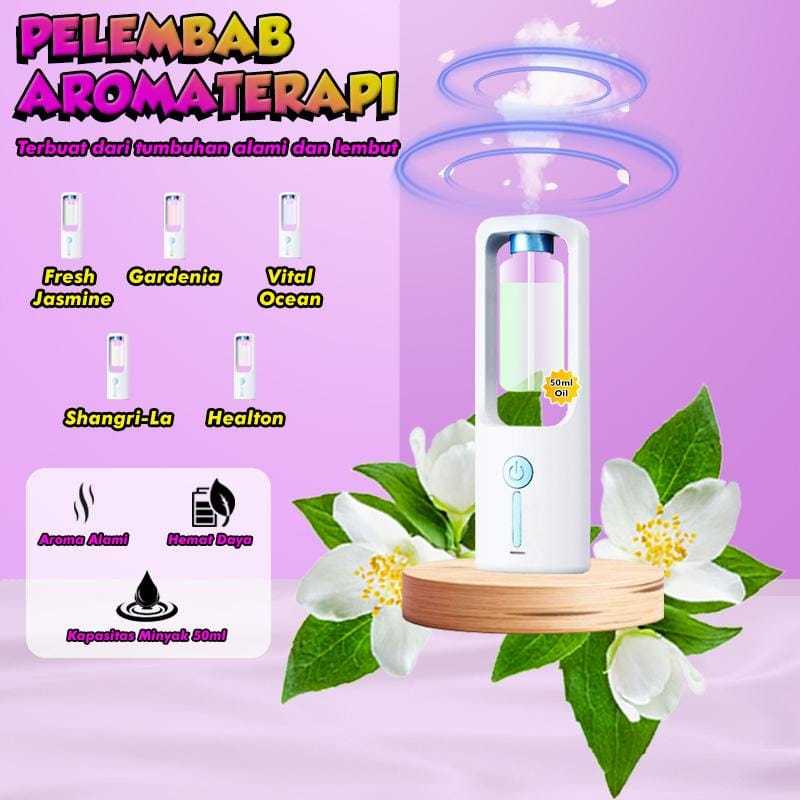 Jual (CT) Humidifier Diffuser Free Oil 50ml Essential Aromaterapi ...
