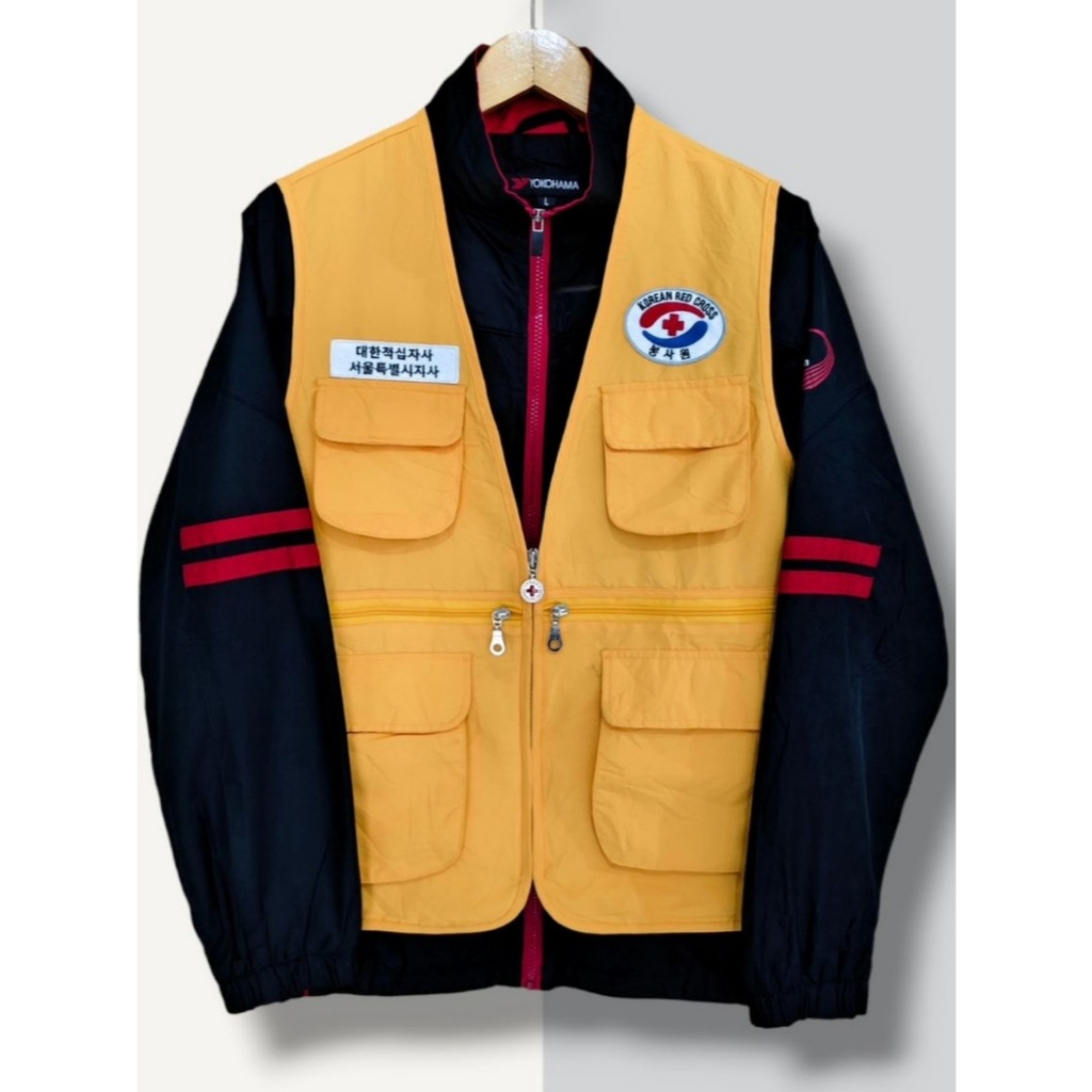 Jual ROMPI KOREAN RED CROSS SAFETY TACTICAL UTILITY VEST | Shopee Indonesia