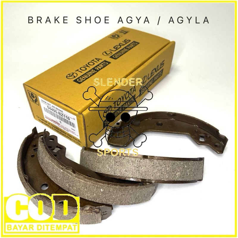 Jual BRAKE SHOE AGYA - KAMPAS REM BELAKANG AGYA AYLA - BRAKE SHOE AYLA ...