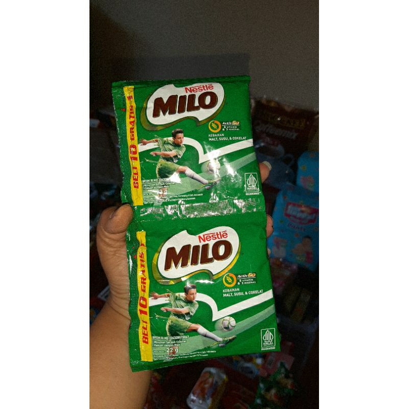 Jual Milo Active Go Rencengan 10 isi 10 sachet x 22 g | Shopee Indonesia