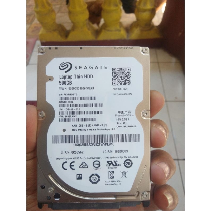 Jual Hdd Laptop Seagate 500Gb Slim | Shopee Indonesia