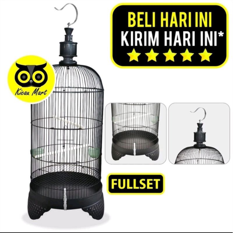 Jual sangkar lovebird kapsul kandang LB standar besi bisa buat konin ...
