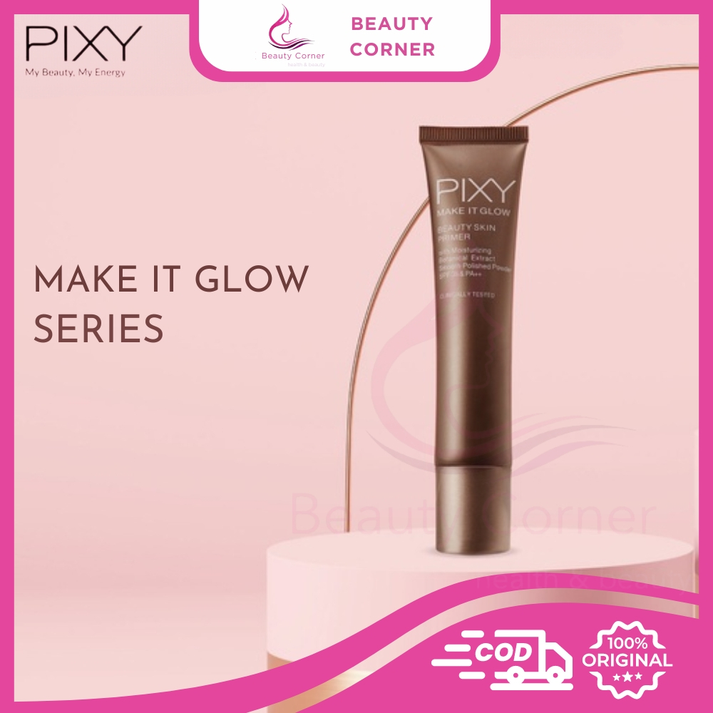 Jual Pixy Make it Glow Beauty Skin Primer - 101 Beige | Shopee Indonesia
