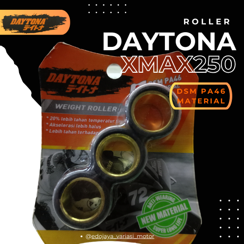 Jual Roller Racing Xmax 250 Ukuran 15,16, 17gr Original Daytona Japan ...