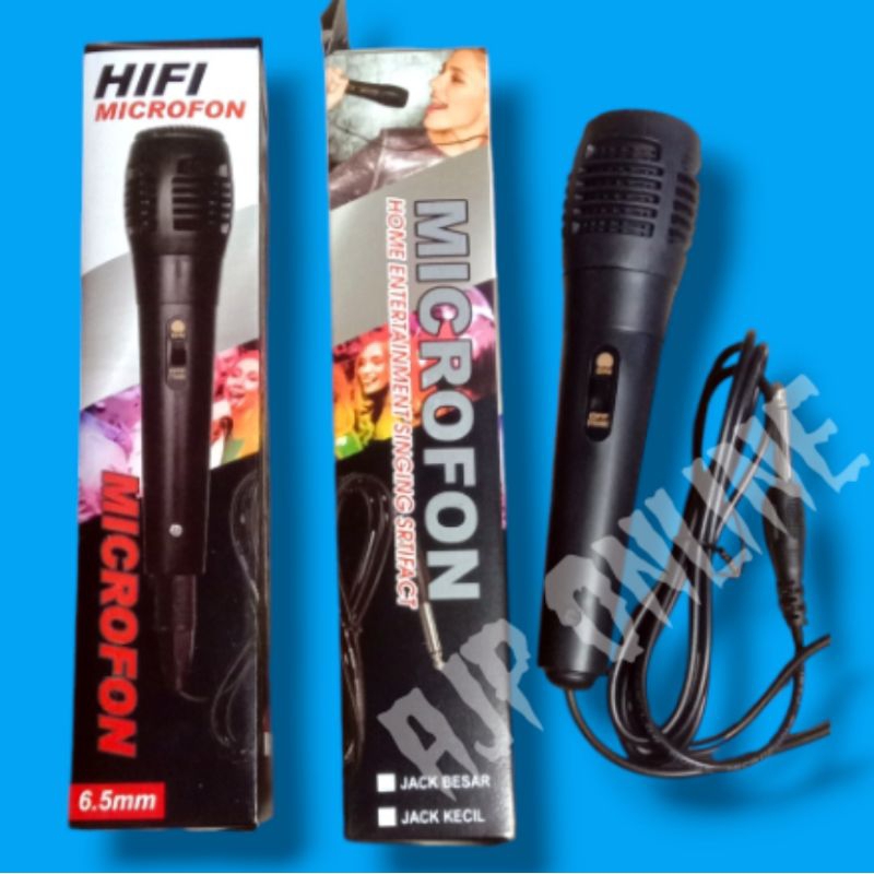 Jual Mic kabel Karaoke Jack Besar Microphone Dynamic Jack 6.5mm besar ...