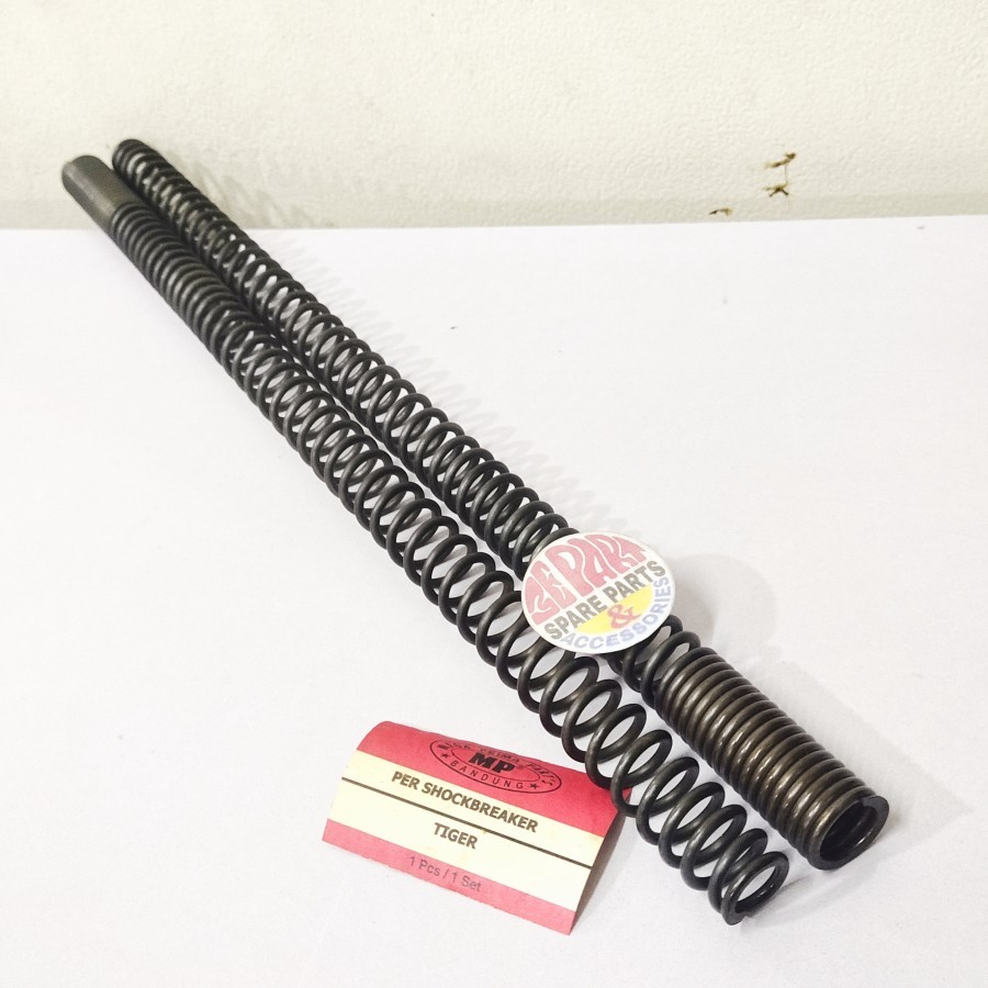 Jual Per Shock depan Tiger SET Pir Spring Shockbreaker | Shopee Indonesia