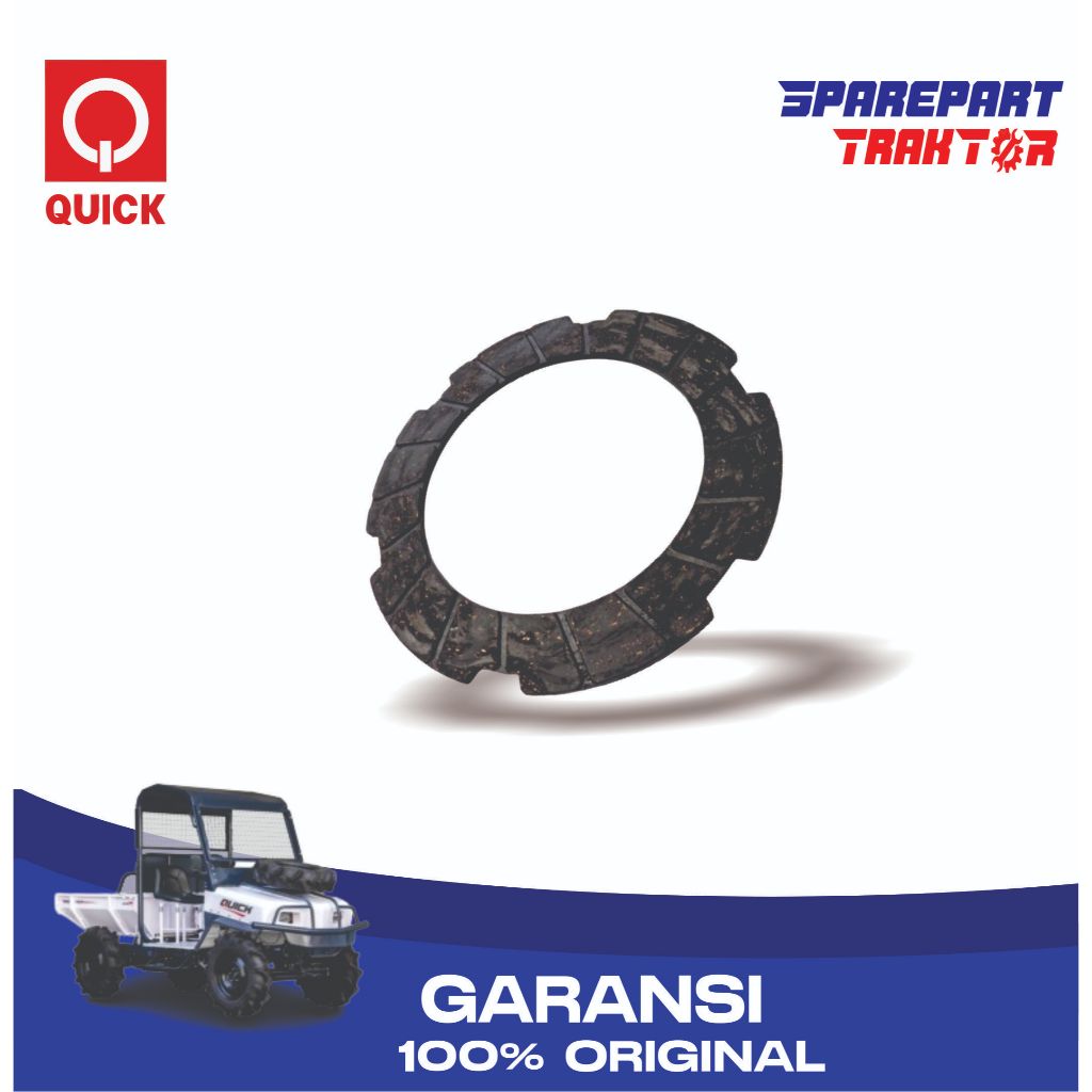 Jual KAMPAS REM QUICK TRUK - CLUTCH FACING (MCI-70), QT-14 (SP ...