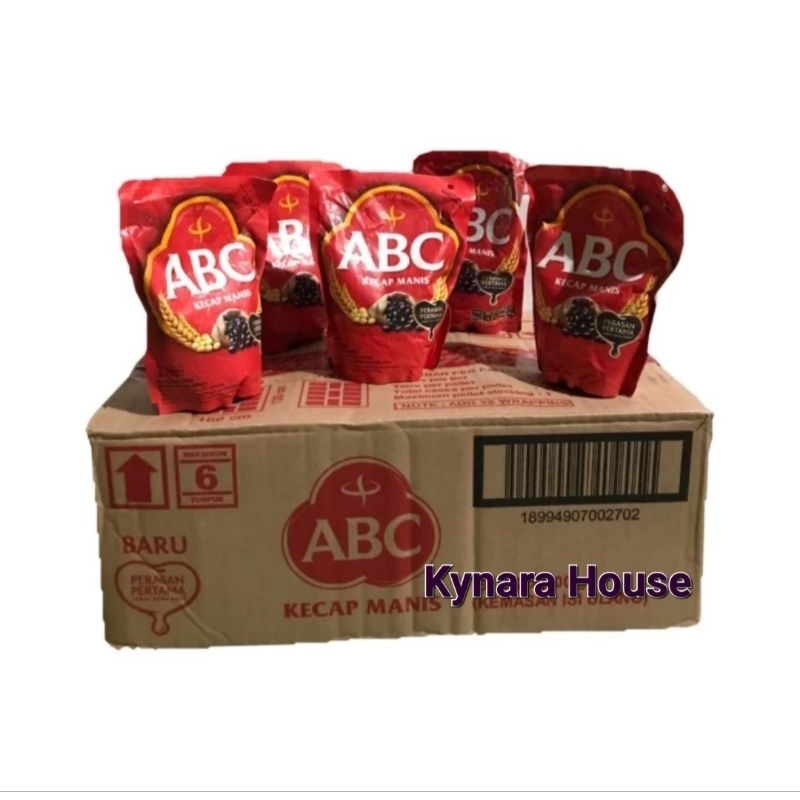Jual Kecap Manis ABC Pouch 48x62gr (Karton) | Shopee Indonesia