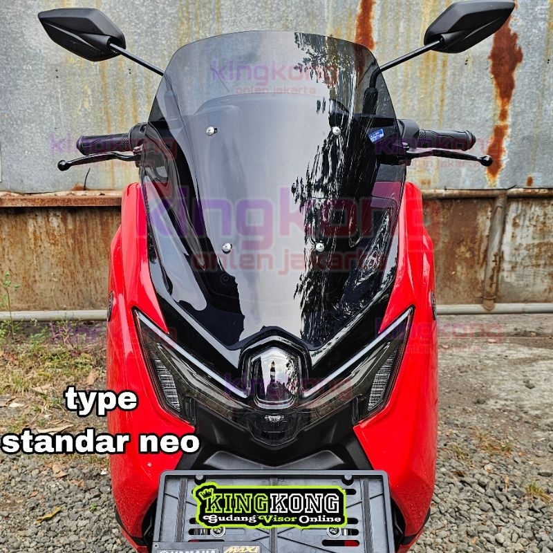 Jual WINDSHIELD NMAX NEO TURBO TYPE STANDAR . VISOR NMAX NEO MODEL NMAX ...