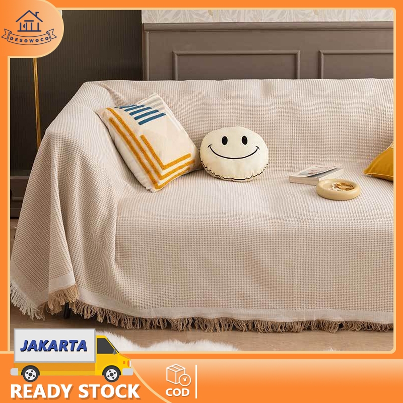Jual Cover sofa Selimut sofa Nordic Blanket size 130 x 180cm 260 x ...