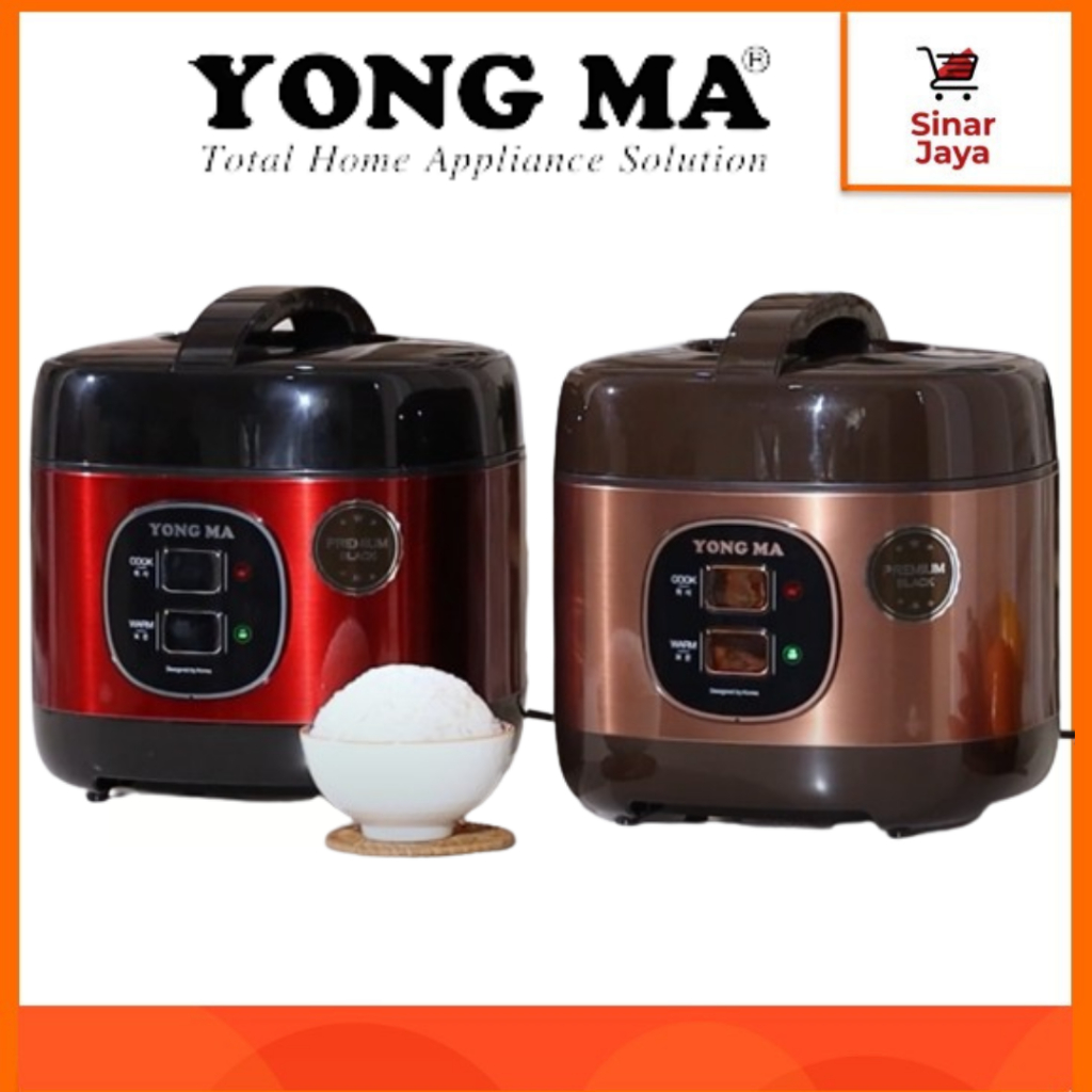 Jual YONG MA SMC-8073 Magic Com / Rice Cooker Body Stainless 2 Liter ...