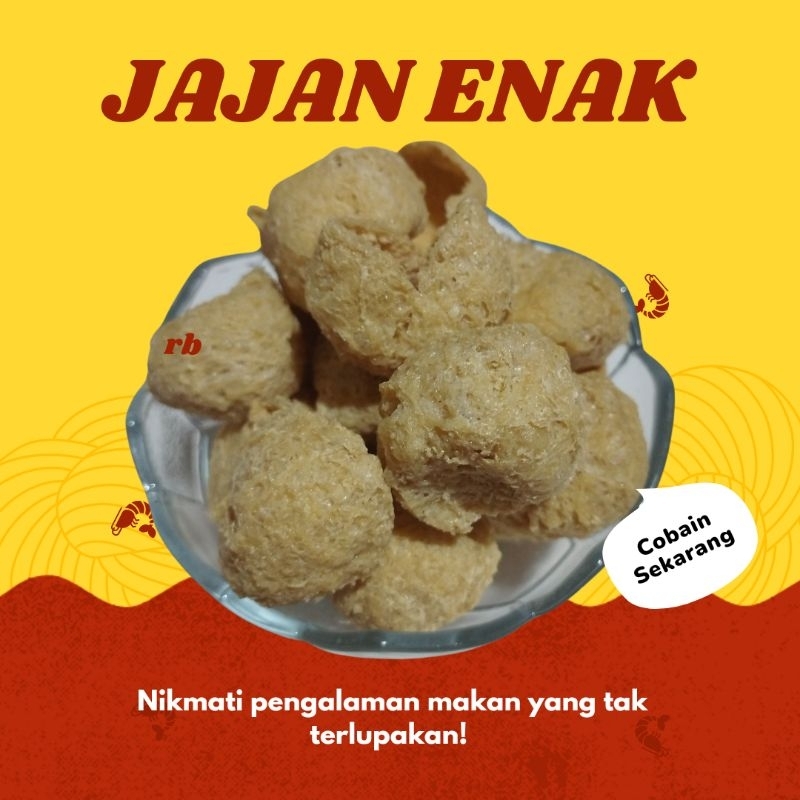 Jual Kerupuk Tahu 250gr - Kerupuk Tahu Bulat, Asin Gurih, Tahu Pong ...