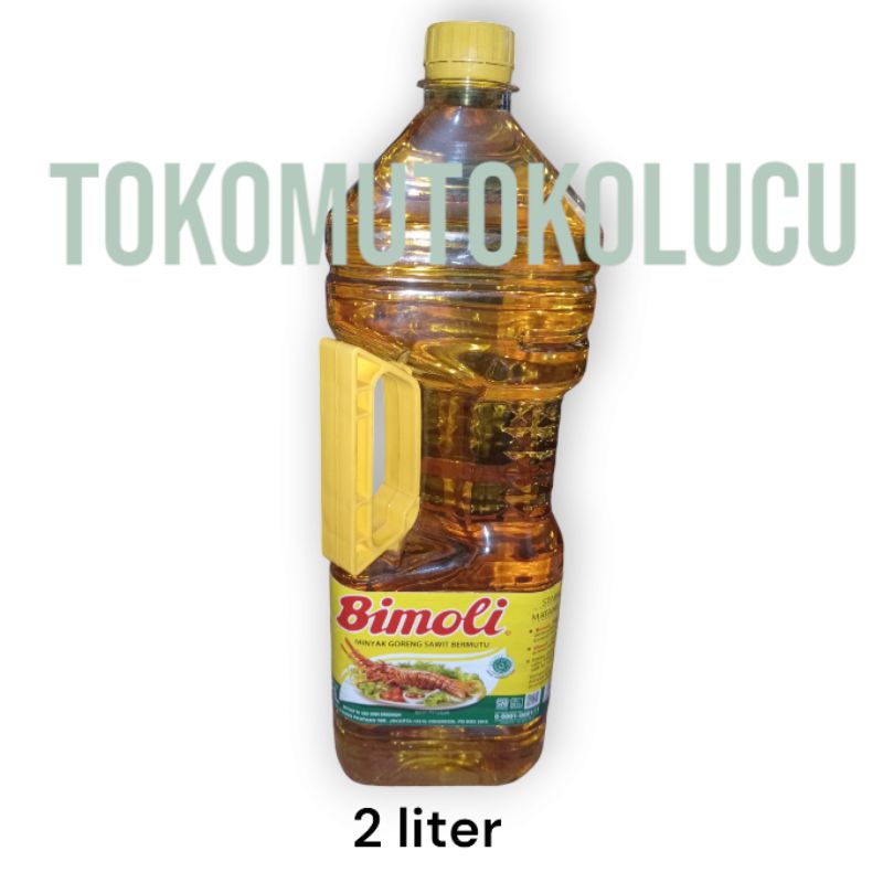 Jual bimoli minyak goreng botol 2 liter | Shopee Indonesia