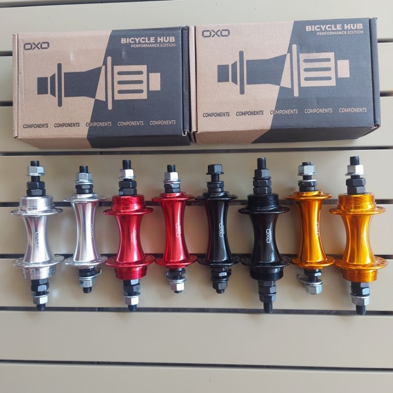 Jual Hub Bos Tromol Sepeda Fixie Bmx Oxo 32 Hole 36 Hole Alloy Bearing ...