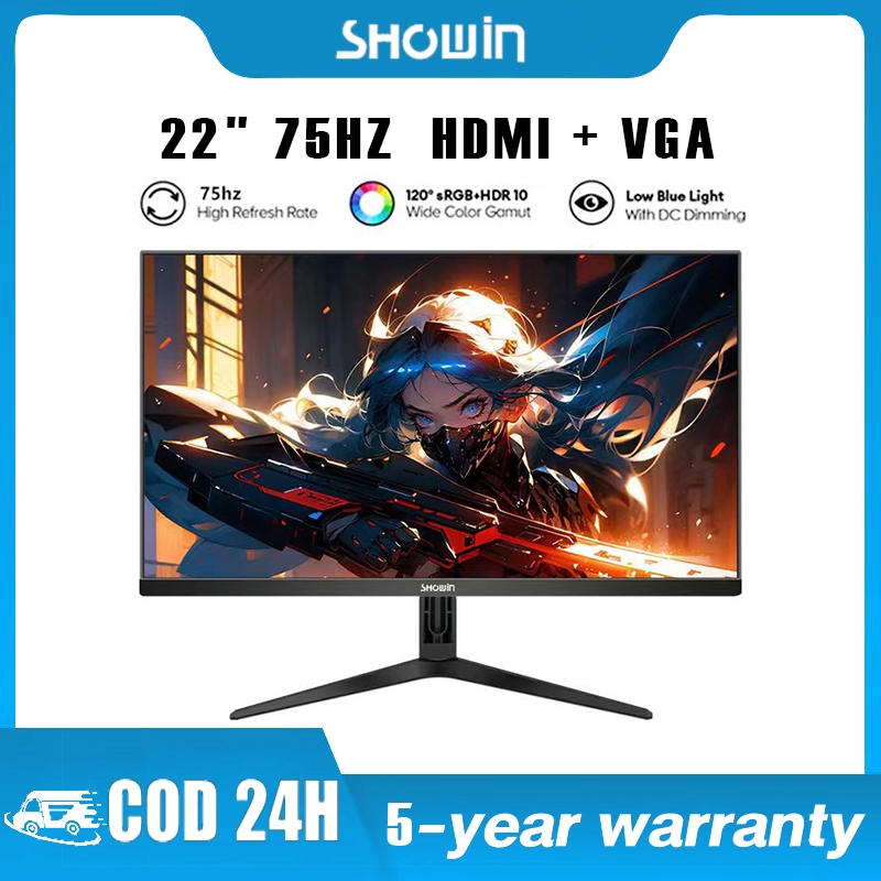 Jual LED Monitor 22 inch layar komputer kantor Monitor | Shopee Indonesia