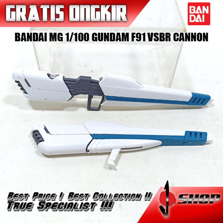 Jual BANDAI MG 1/100 GUNDAM F91 VSBR CANNON MG1327 | Shopee Indonesia