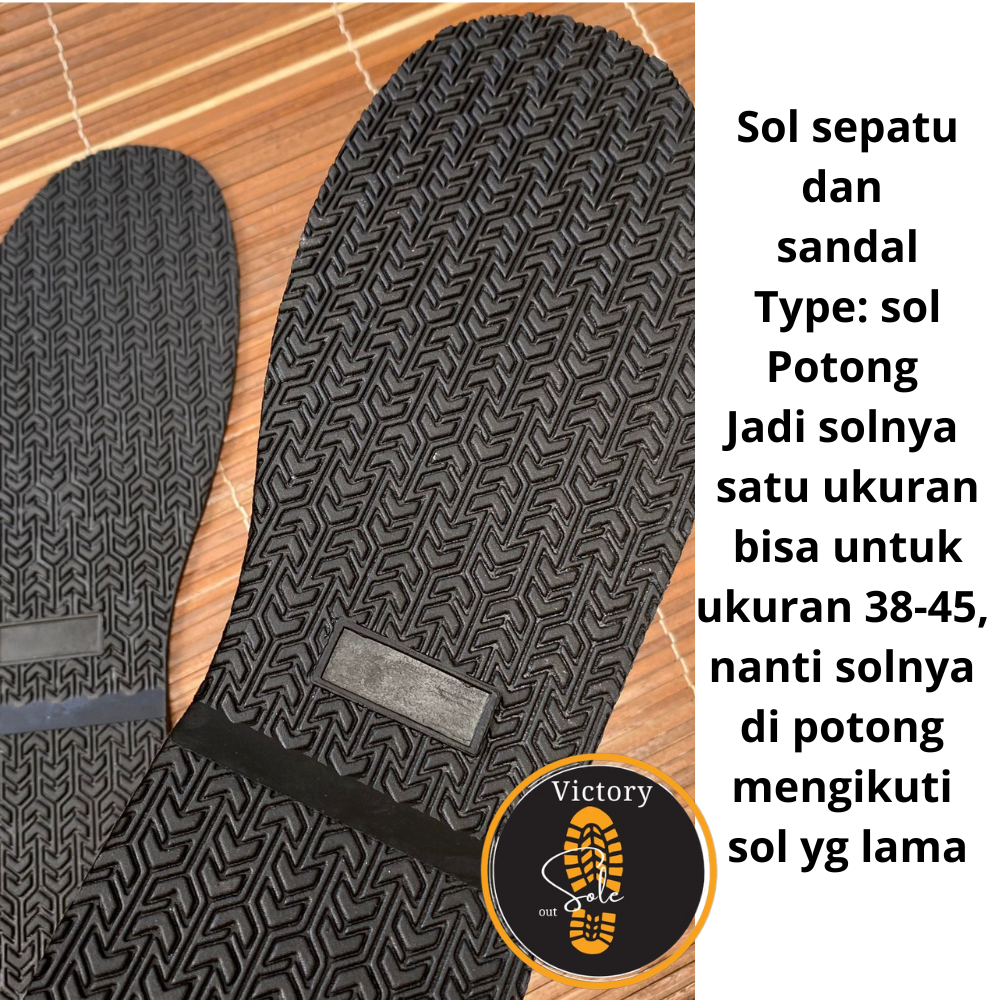 Jual Sol Alas Sepatu Sandal Anti Slip Bahan Karet Mentah | Shopee Indonesia