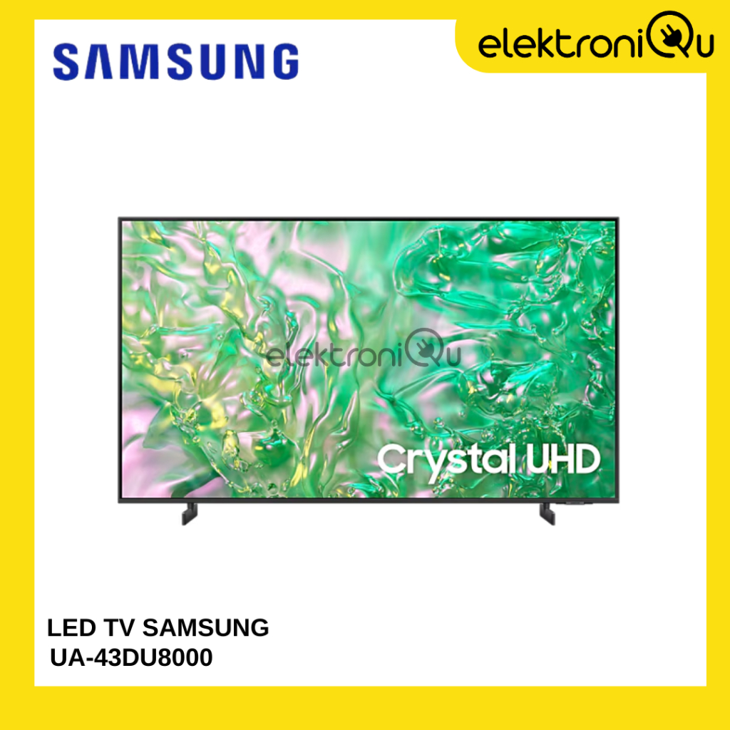Jual SAMSUNG SMART LED TV 43 inch 4K UA43DU8000 CRYSTAL UHD | Shopee Indonesia