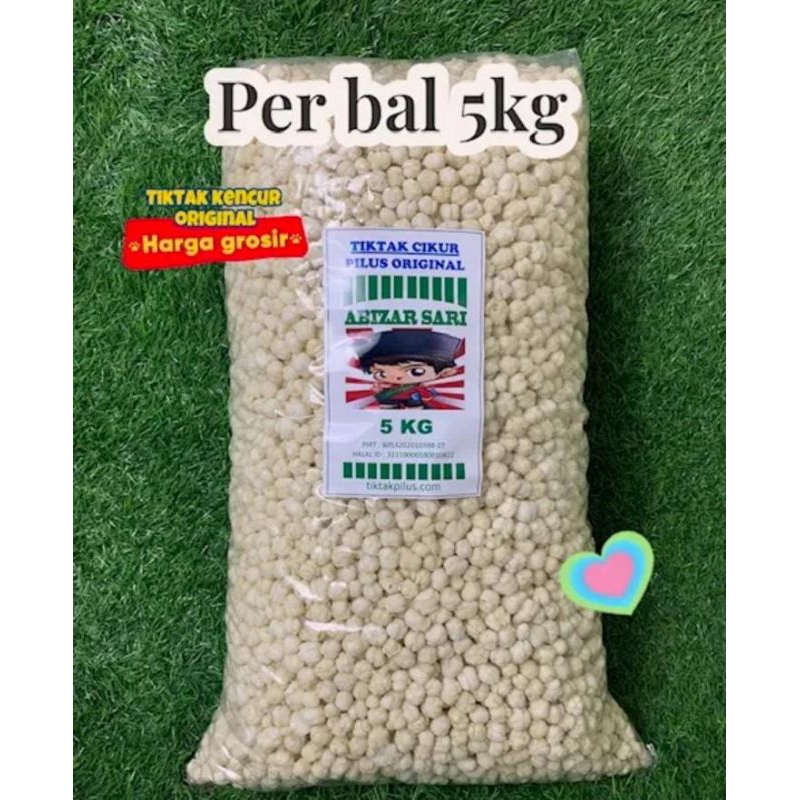 Jual TERMURAH !!! Camilan Pilus Tiktak 5KG Tiktak Cikur makanan ringan ...