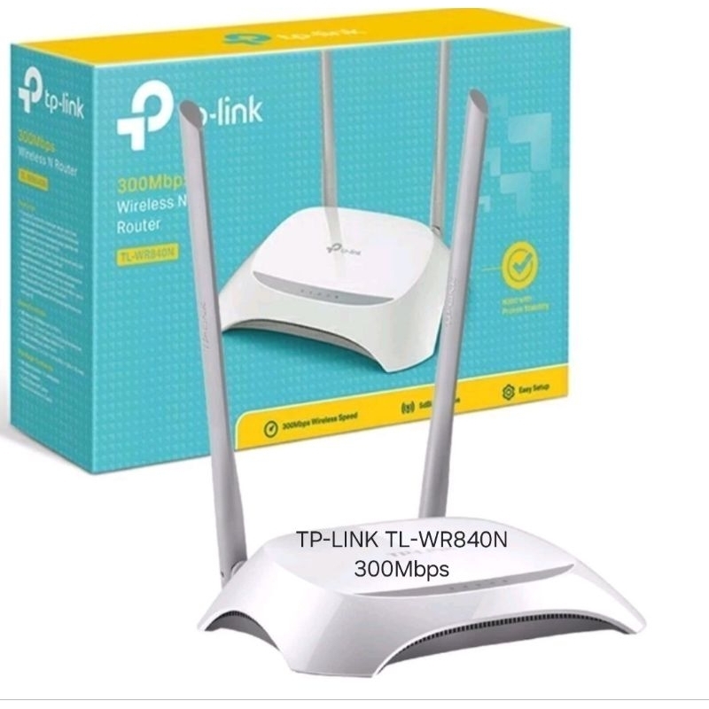 Jual TP-Link TL-WR840N Wireless Router 300Mbps | Shopee Indonesia