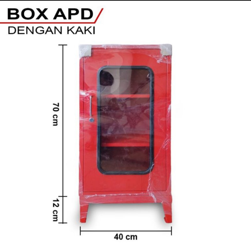 Jual safety Kabinet/lemari apd /box apd ukuran 40x30x70 | Shopee Indonesia