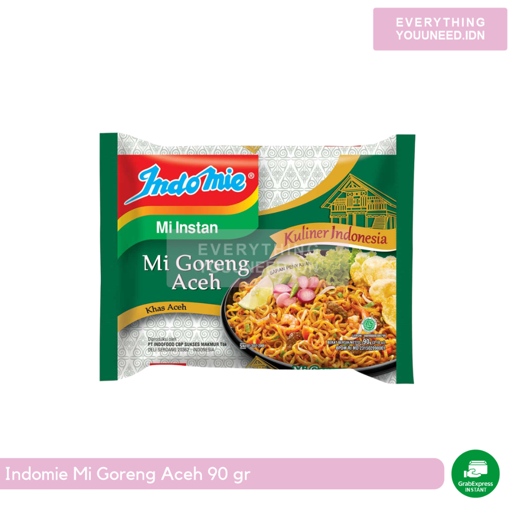 Jual Indomie Mi Goreng Aceh 90g | Shopee Indonesia