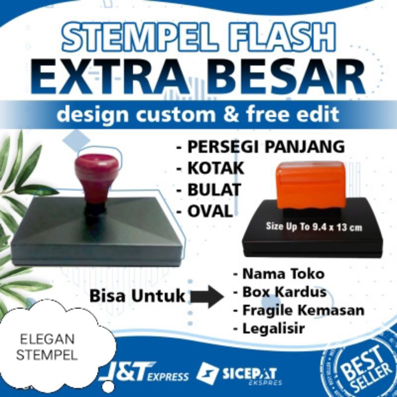 Jual Stempel Jumbo Super / Stempel Kardus / Stempel Besar Custom Gratis ...