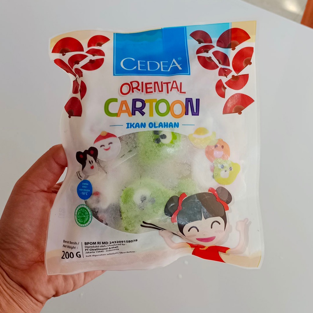 Jual Cedea Farm Animal dan Oriental Cartoon Ikan Olahan Frozen Food ...