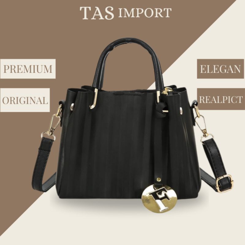 Jual GF3099 handbag wanita Tas sligbag Selempang 2in1 cewek Import ...