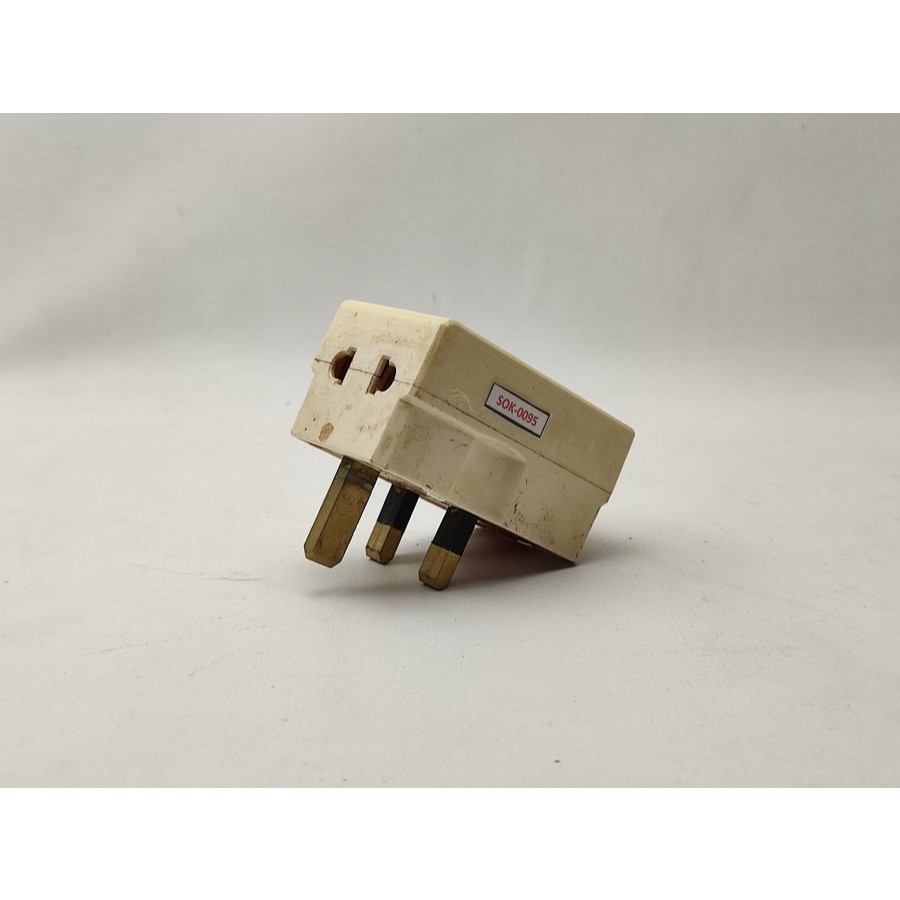 Jual ET76 SFM-UN-3 STEKER TYPE G COLOKAN SOCKET POWER GEPENG | Shopee ...